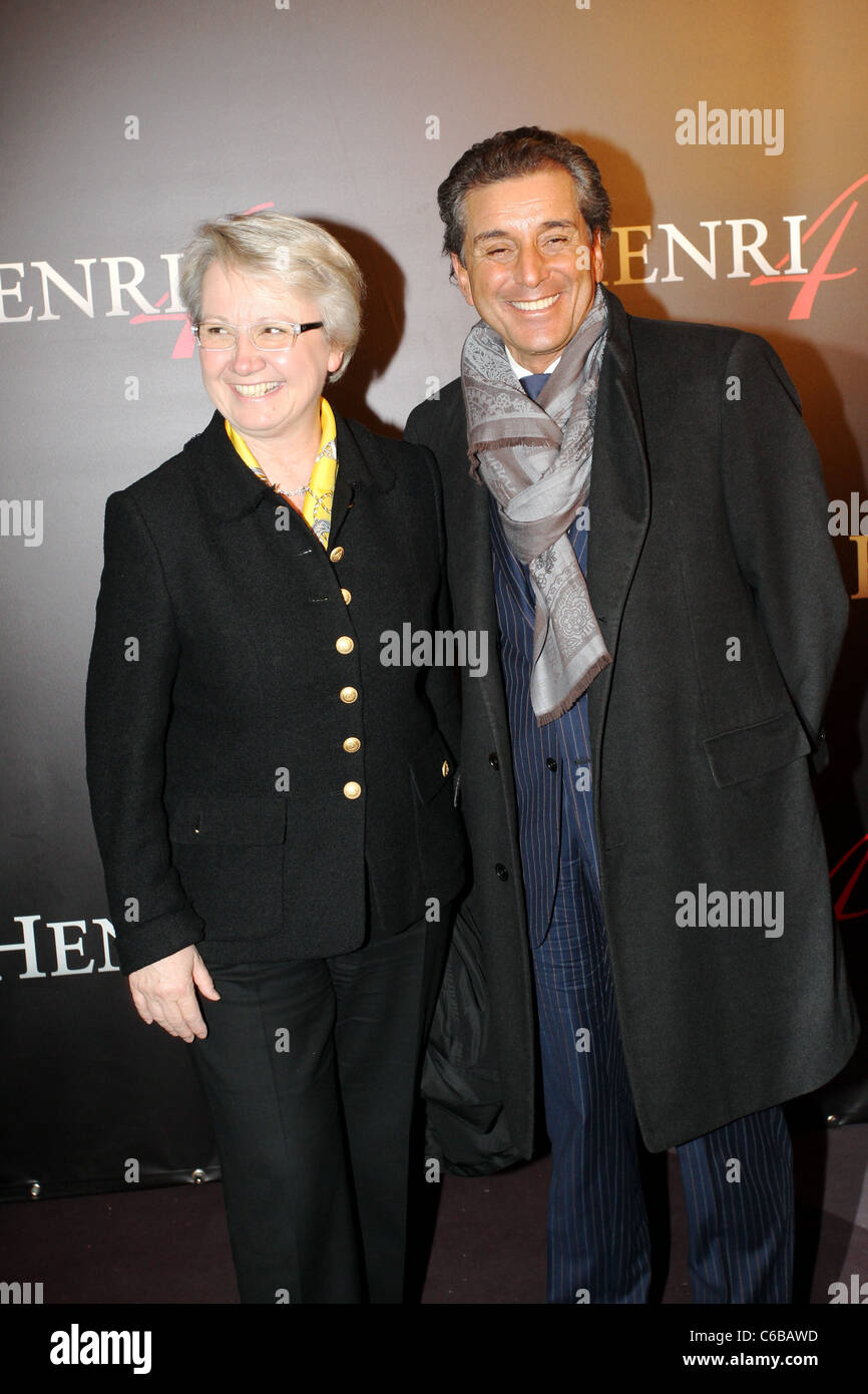 Annette Schavan, Michel Friedmann at the 60th Berlin International Film ...