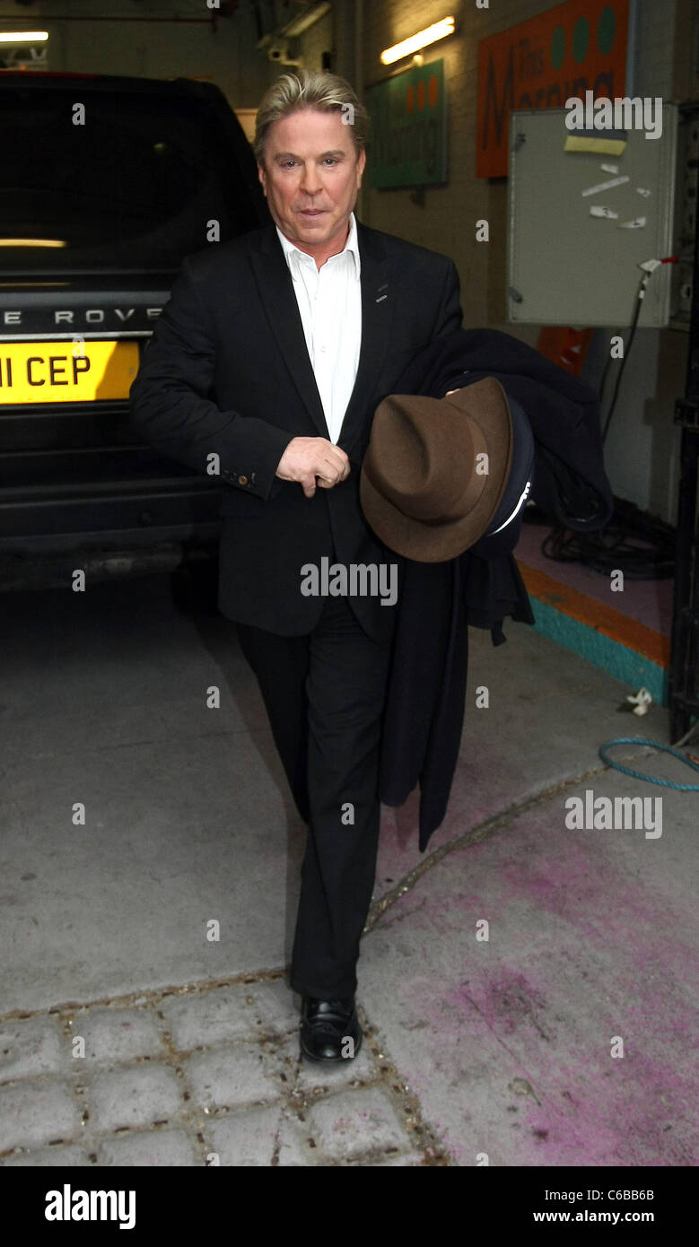 David Van Day leaves the ITV studios London, England - 12.02.10 Stock ...