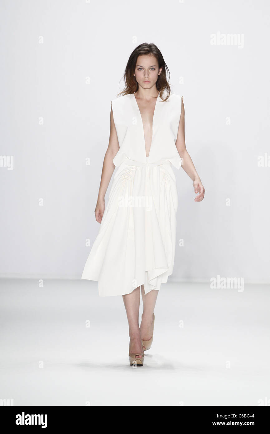 Model - Catwalk - Peret Schaad fashion show at Mercedes Benz Fashion ...