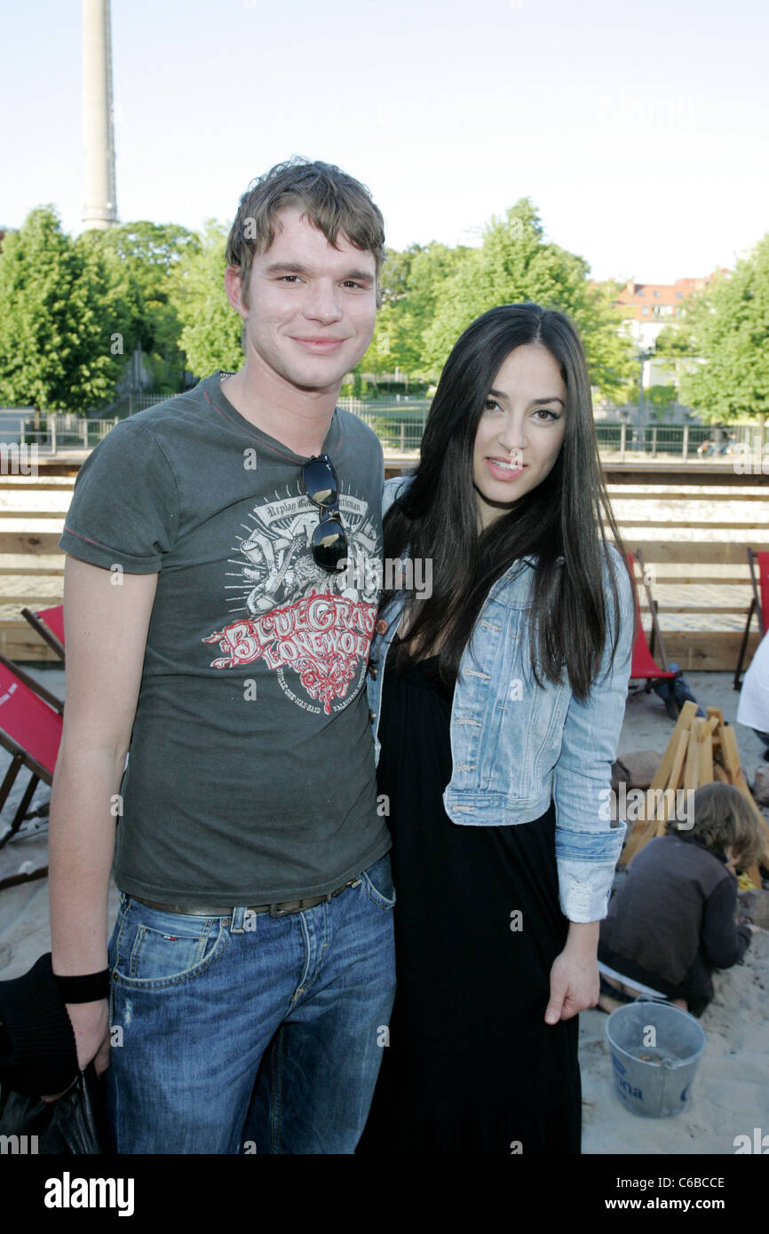 Tobias Schenke, Mona Pirzal at the 10th anniversary party of X-Verleih ...