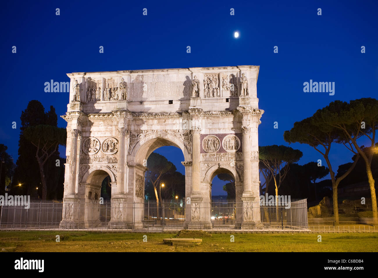 The Arch of Constantine, Rome, Italy Stock Photo - Alamy