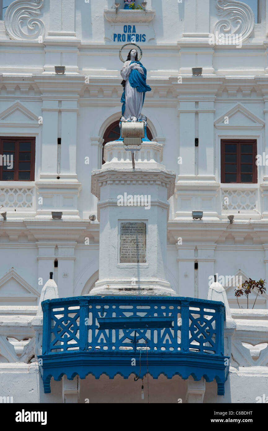 Church of Our Lady of the Immaculate Conception in Panjim, Goa Stock ...