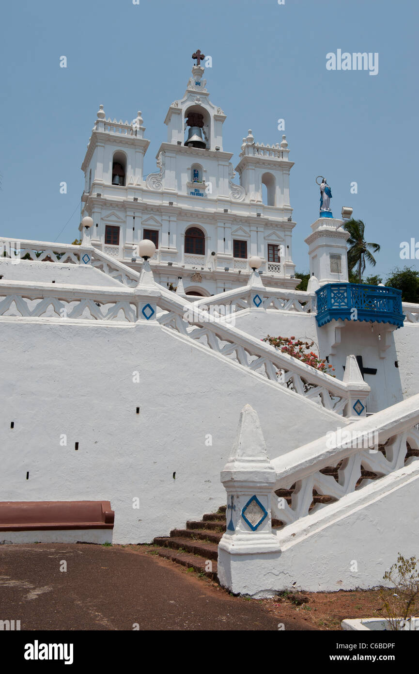 Church of Our Lady of the Immaculate Conception in Panjim, Goa Stock ...