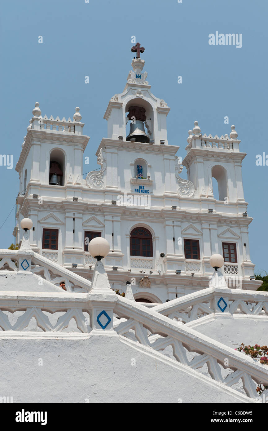 Church of Our Lady of the Immaculate Conception in Panjim, Goa Stock ...