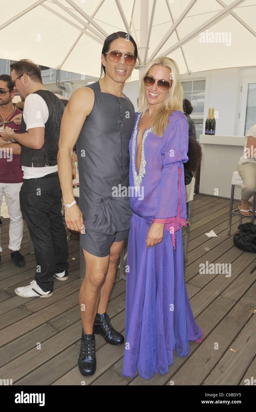 Jorge Gonzales and Jane Muro-Hall at Gala magazine Fashion brunch at ...