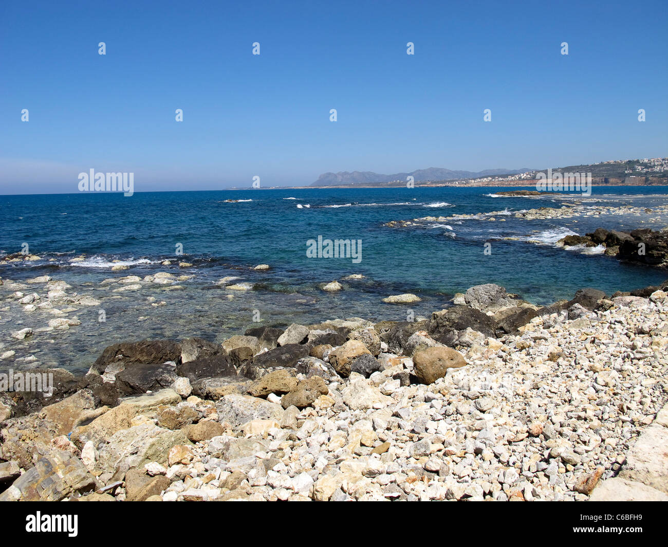 Crete Rethmynyon Cretian Greece Stock Photo - Alamy