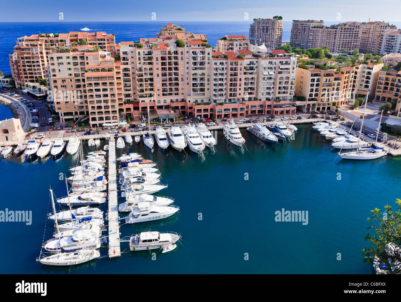 Panoramic view on port monaco hi-res stock photography and images - Alamy