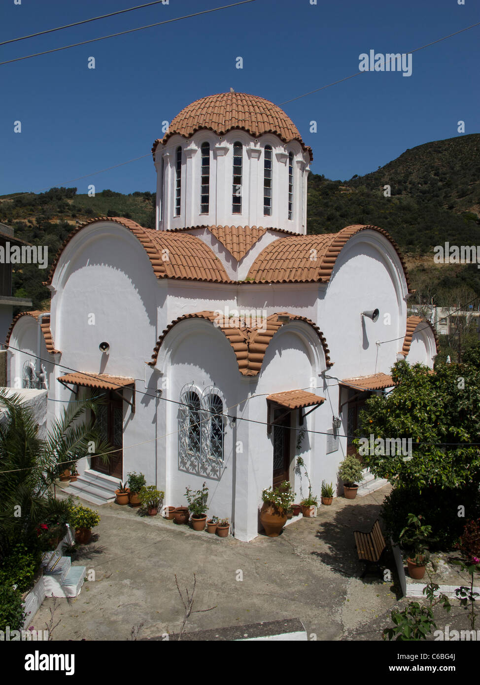Fodele Church, Heraklion, Crete Stock Photo - Alamy