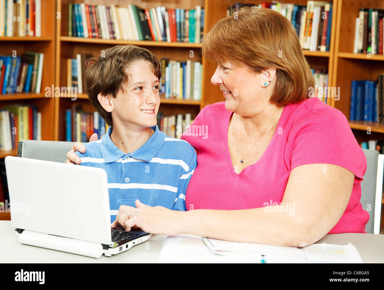 Male teacher caucasian classroom parent hi-res stock photography and ...