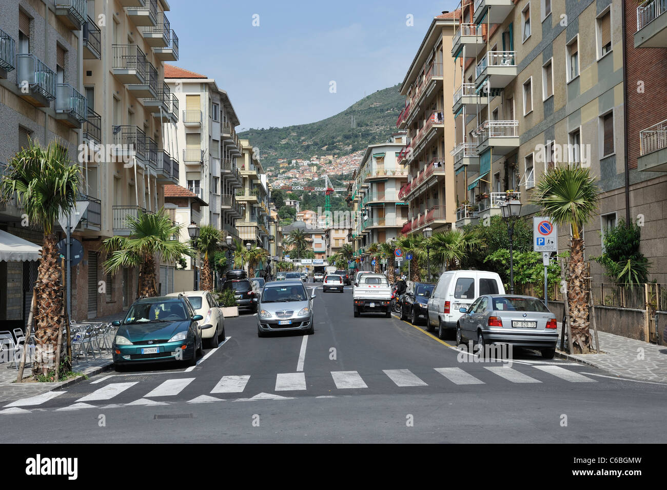 Alassio italy street hi-res stock photography and images - Alamy
