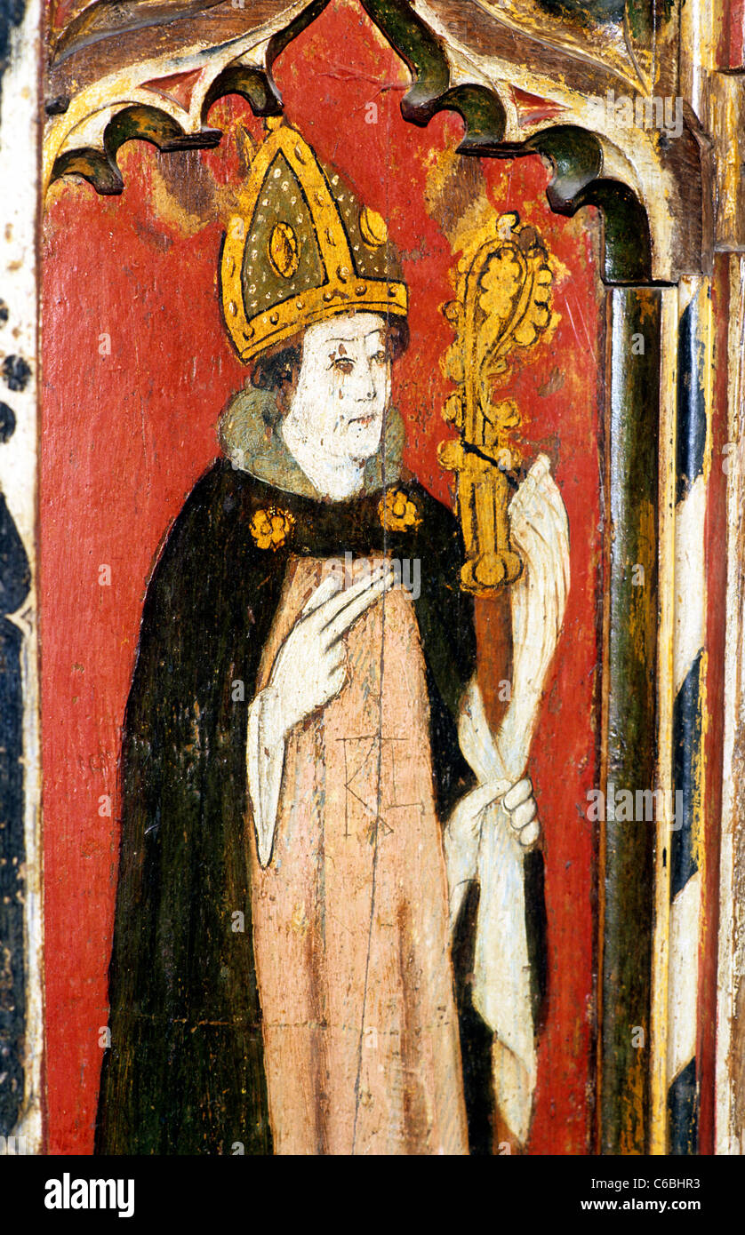 Painting of st ambrose hi-res stock photography and images - Alamy