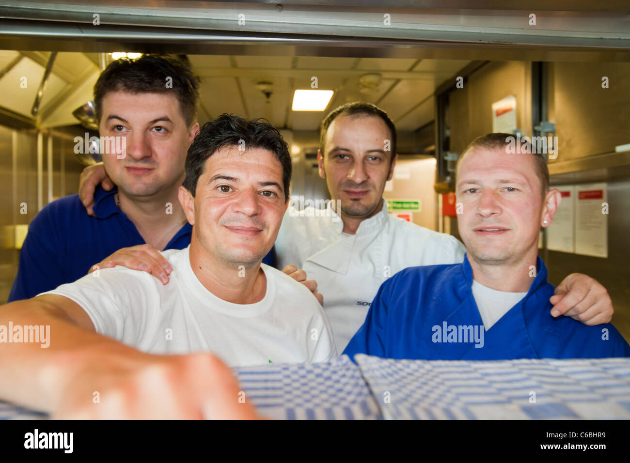 Ship kitchen galley hi-res stock photography and images - Alamy