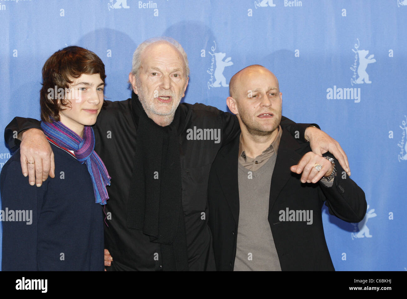 Samuel Schneider, Michael Gwisdek, Juergen Vogel at the 60th Berlin ...