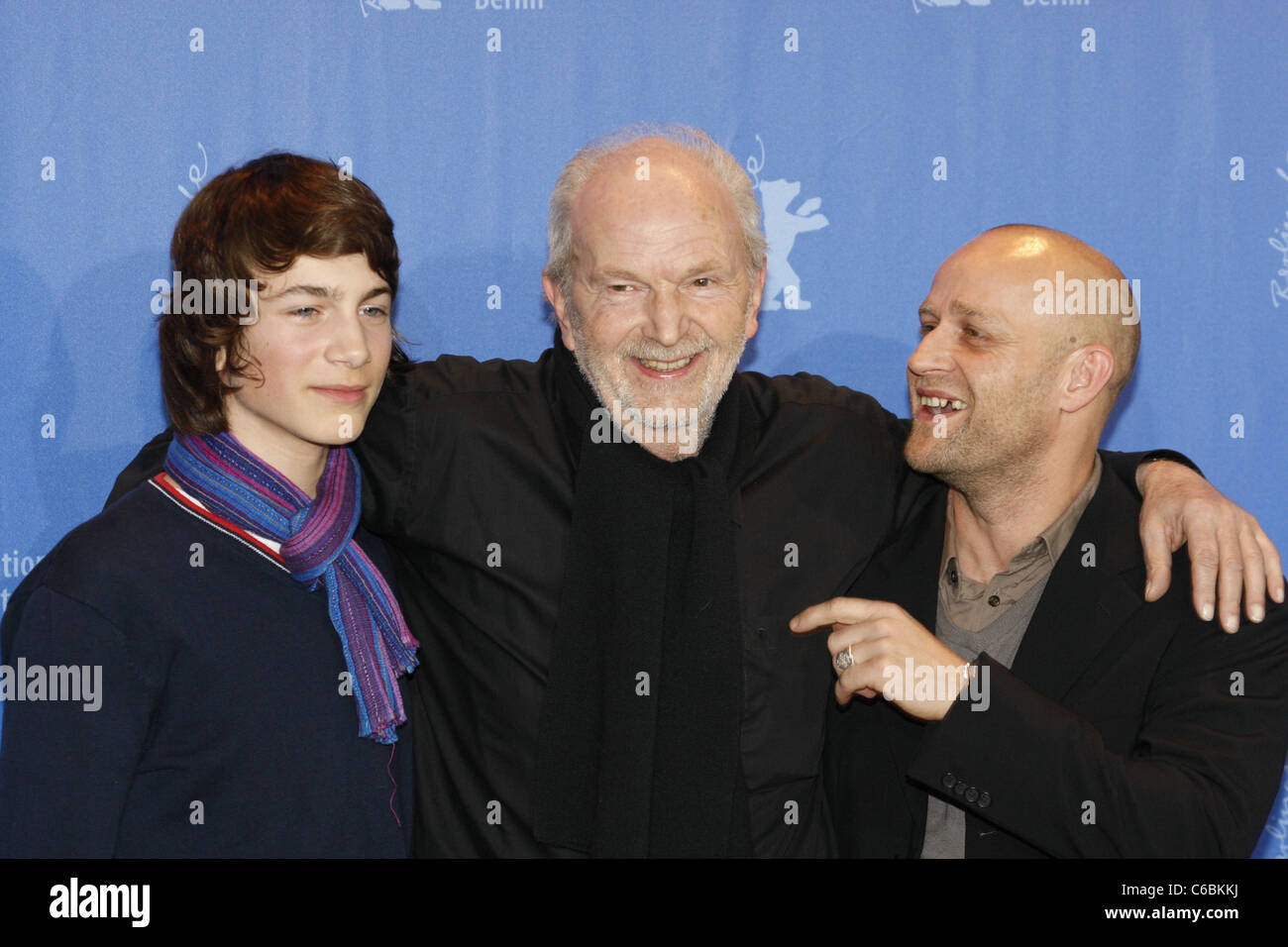 Samuel Schneider, Michael Gwisdek, Juergen Vogel at the 60th Berlin ...