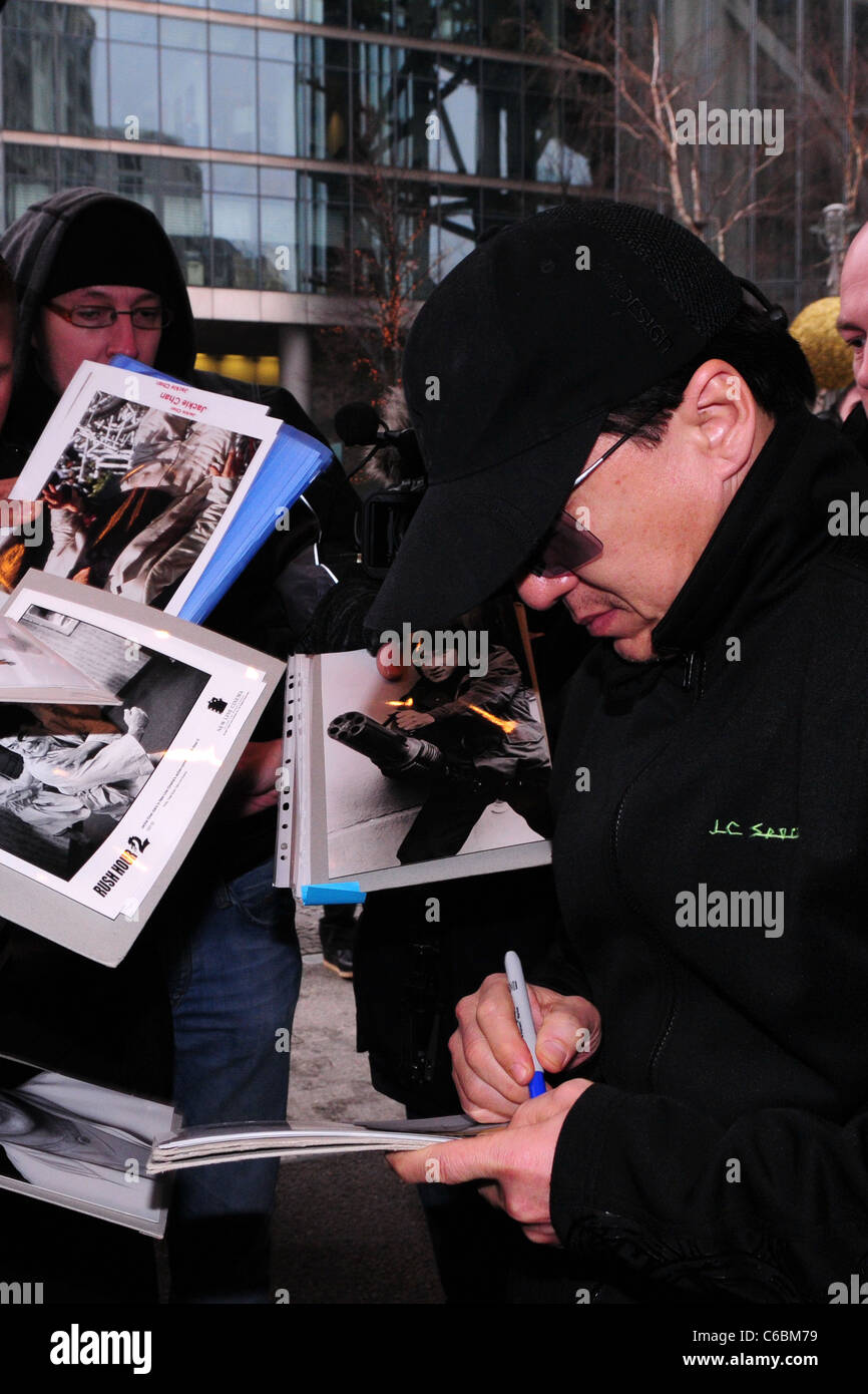 Jackie Chan arriving at Ritz Carlton Hotel for the 60th Berlin ...