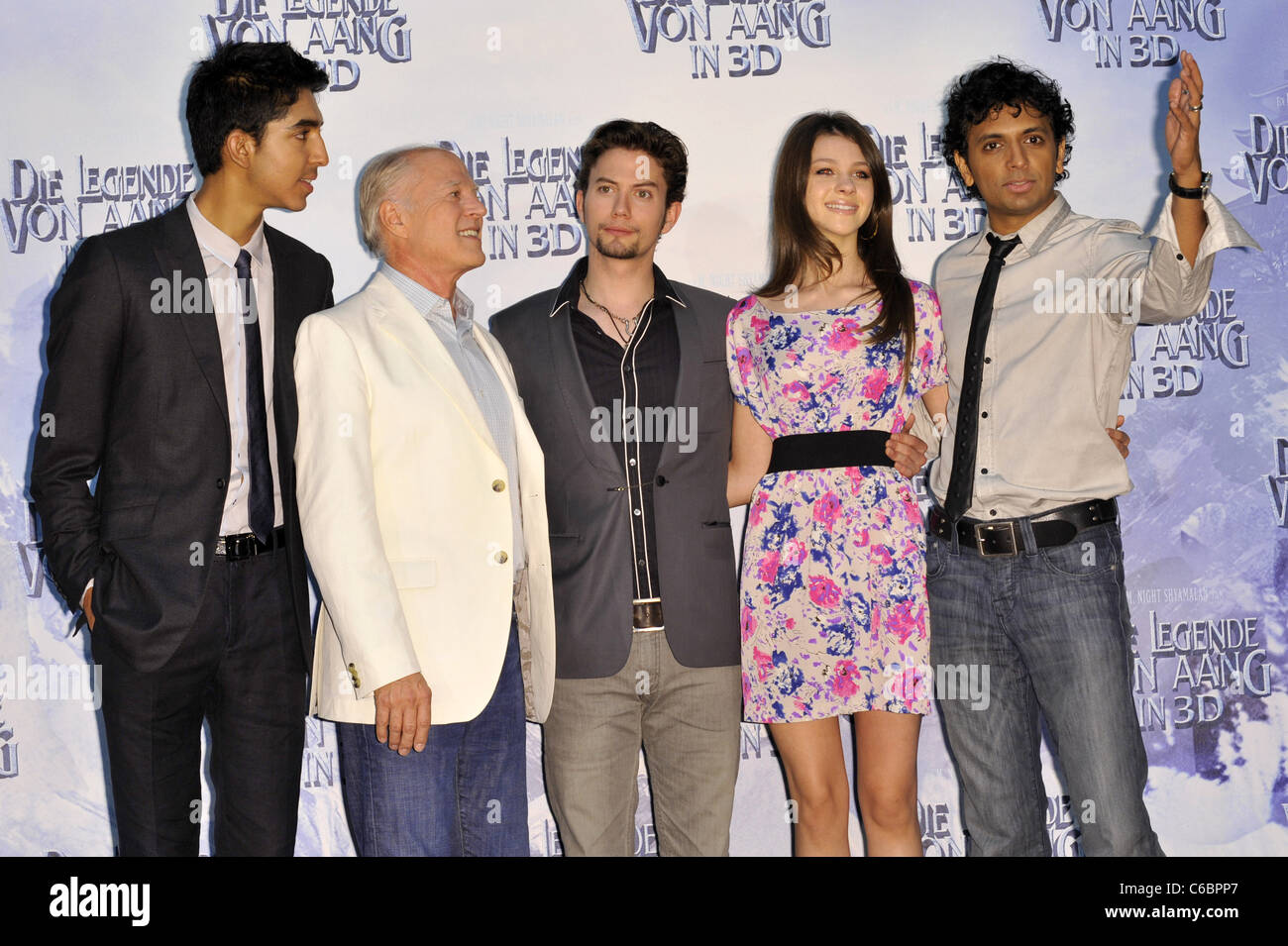 Dev Patel, Frank Marshall, Jackson Rathbone, Nicola Peltz, M.Night ... Dev Patel, Frank Marshall, Jackson Rathbone, Nicola Peltz, M.Night ...