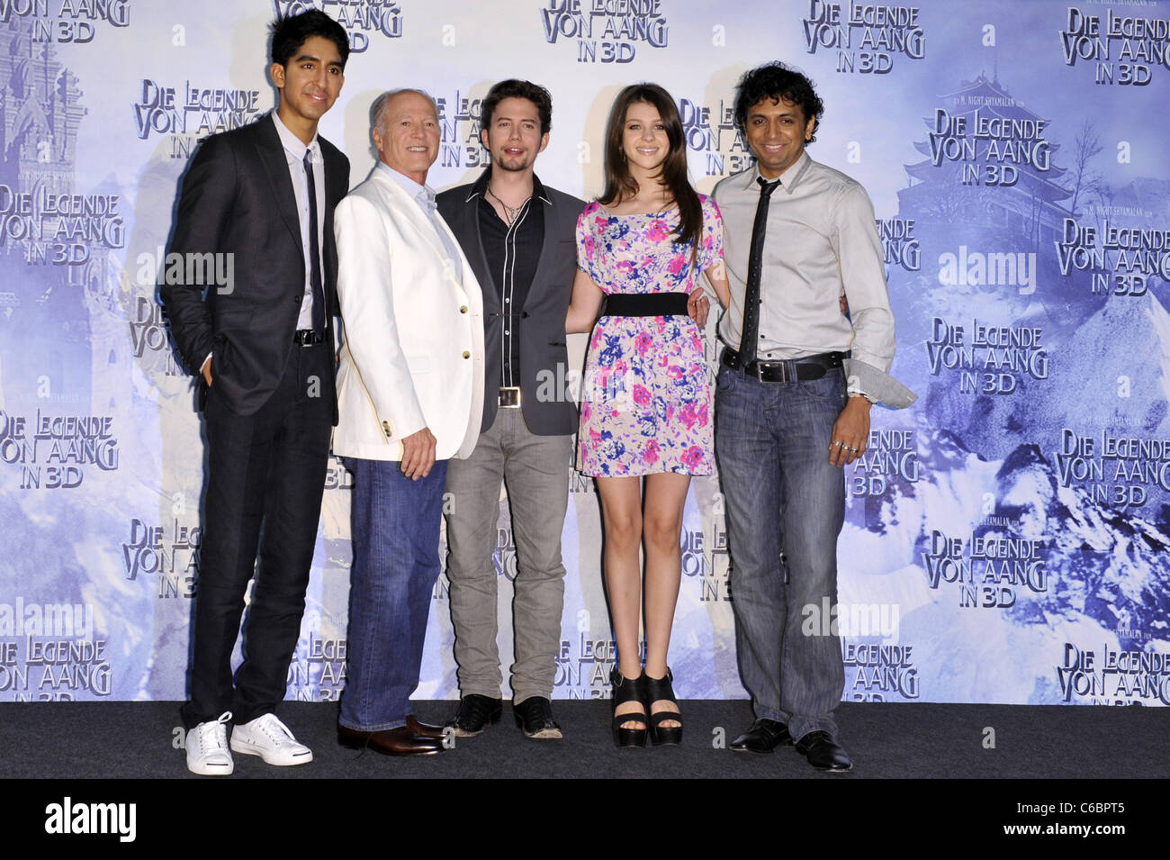 Dev Patel, Frank Marshall, Jackson Rathbone, Nicola Peltz, M.Night ... Dev Patel, Frank Marshall, Jackson Rathbone, Nicola Peltz, M.Night ...