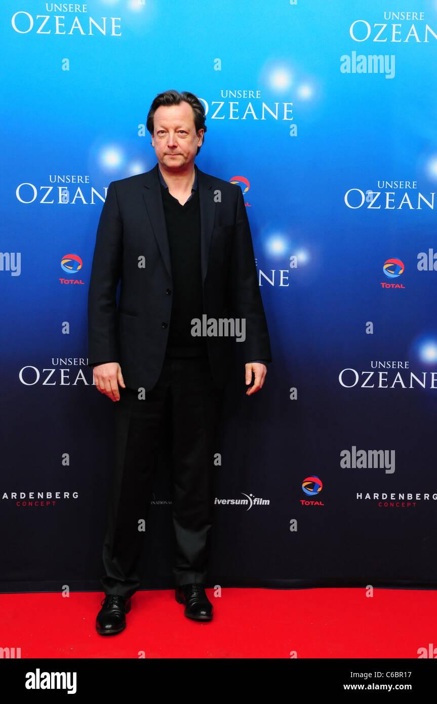 Matthias Brandt at the premiere of 'Unsere Ozeane' at Kino in der ...