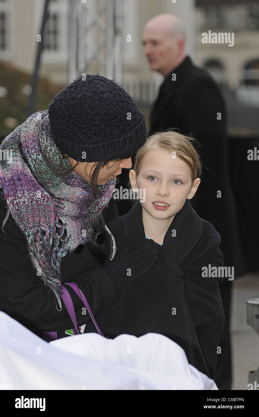 Meira Durand at the world premiere of "Hier kommt Lola" at Cinemaxx ...
