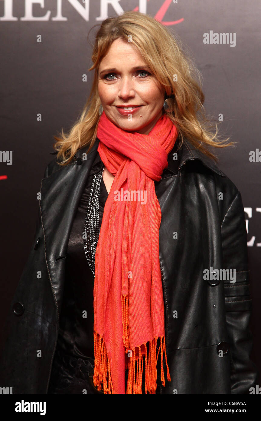 Tina Ruland at the premiere of "Henri 4" at Lichtburg movie theatre ...