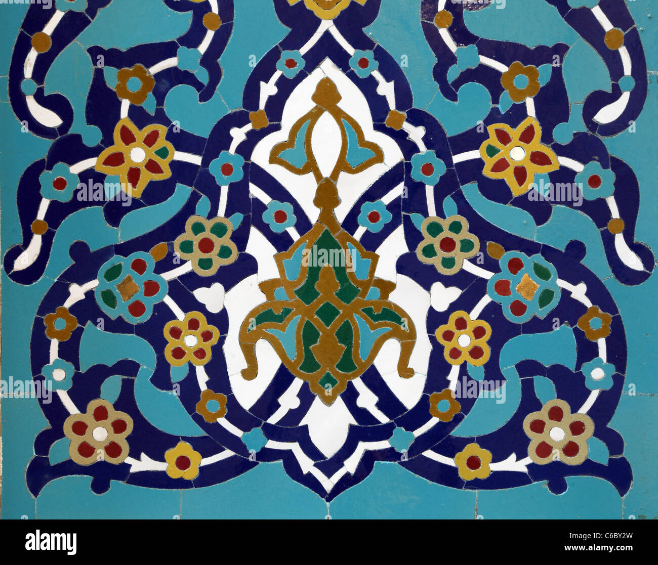 Oriental mosaic in a mosque, Sultanate of Oman Stock Photo - Alamy