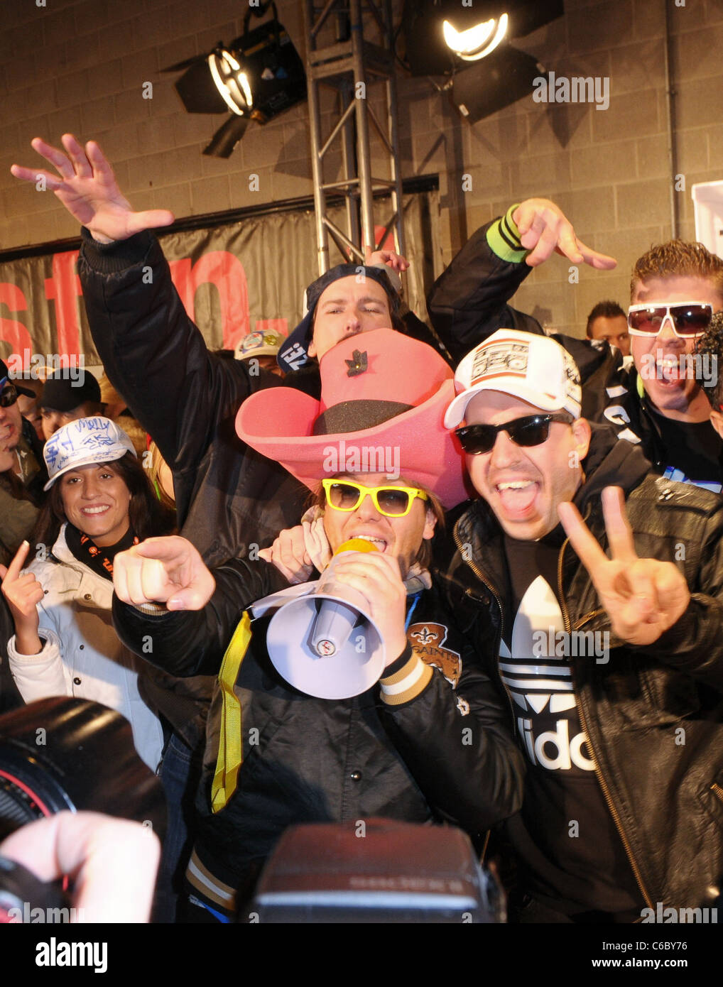 Die Atzen at German TV station RTL2 music show The Dome 53 at Velodrom ...