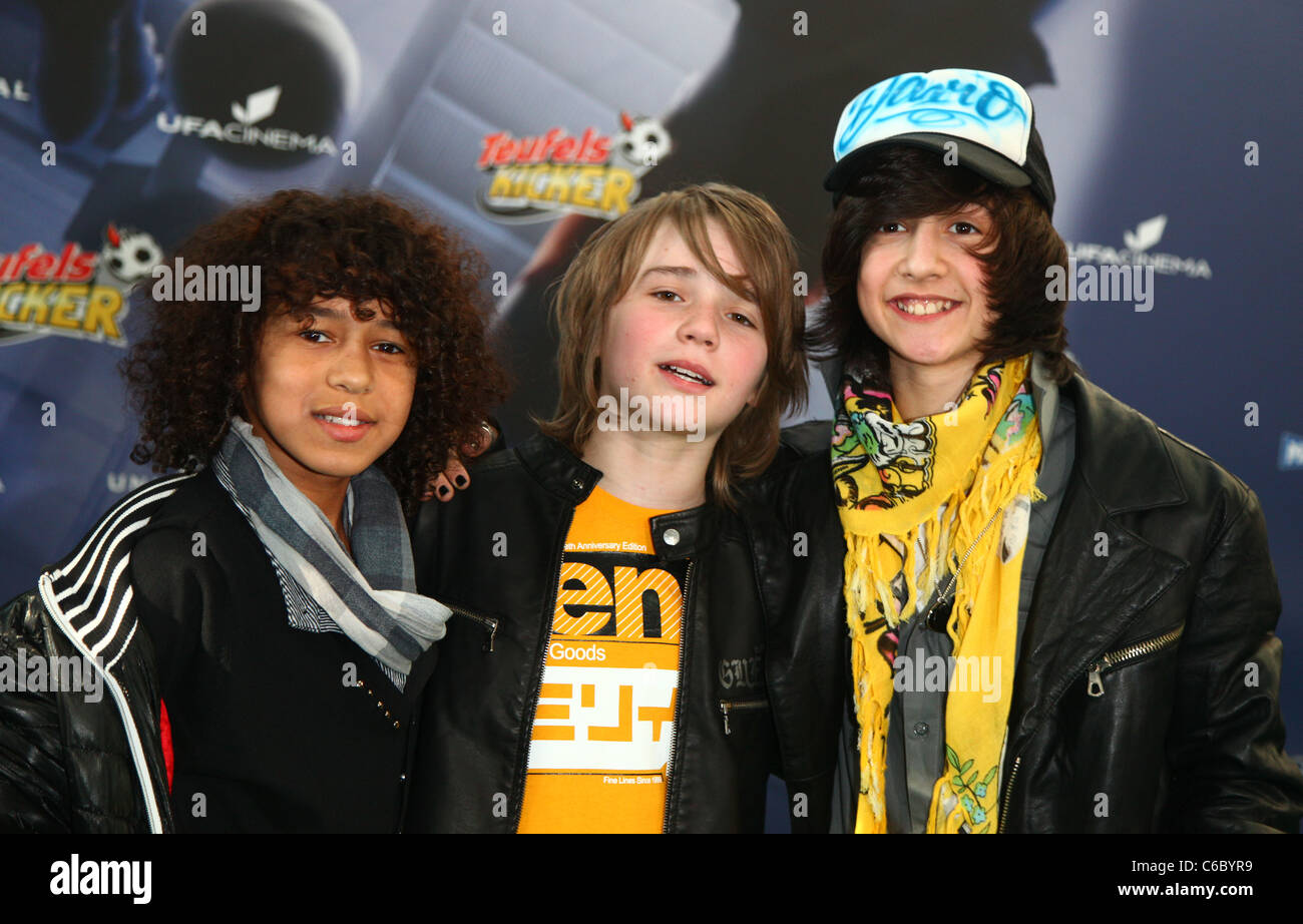 Apollo 3 at the world premiere of "Teufelskicker" at Cinedom movie ...