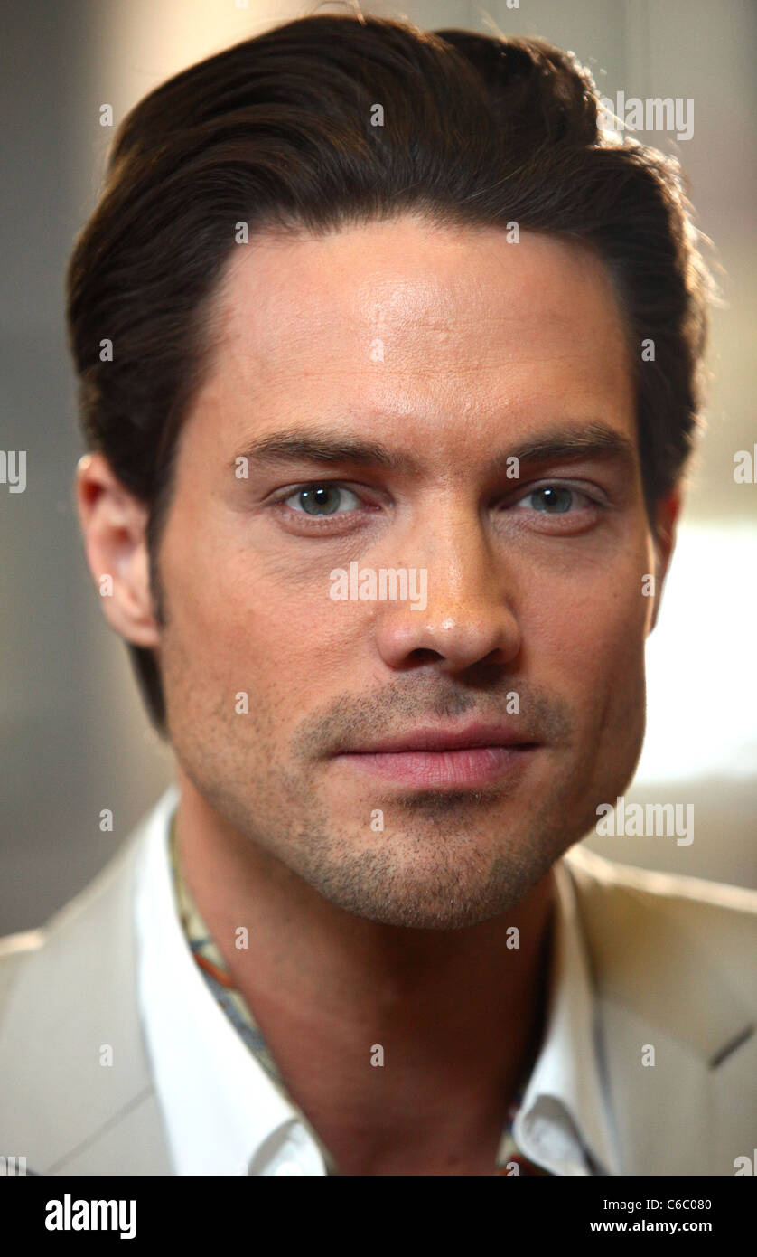 Stephan Kaefer at a photocall for german soap opera "Verbotene Liebe ...
