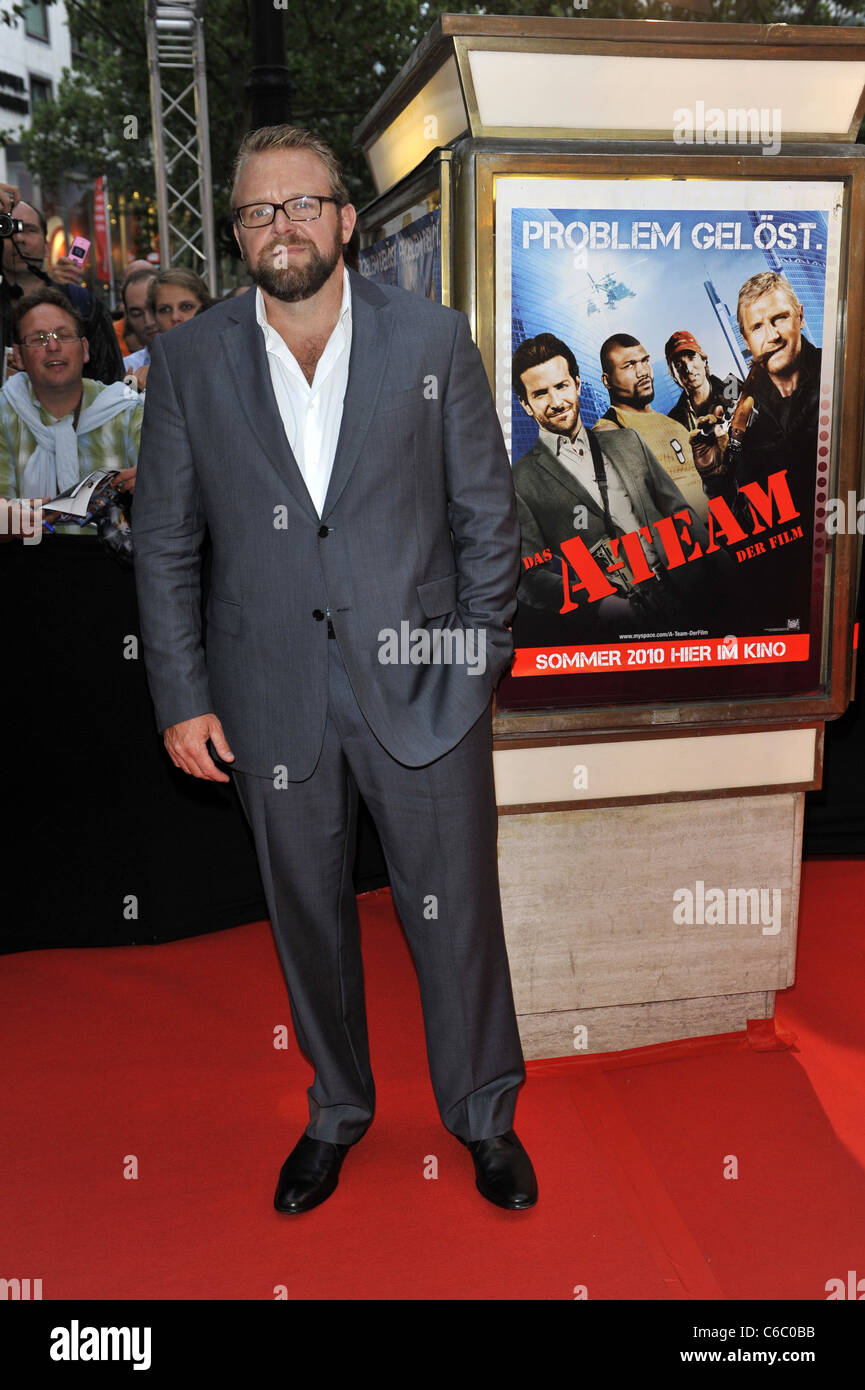 Joe Carnahan (Regie) at the German premiere of 'The A-Team' at Astor ...