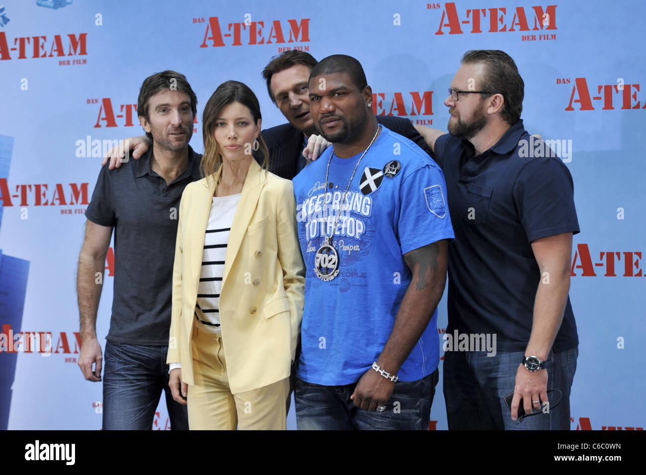 Sharlto Copley, Jessica Biel, Liam Neeson, Joe Carnahan, Quinton ...