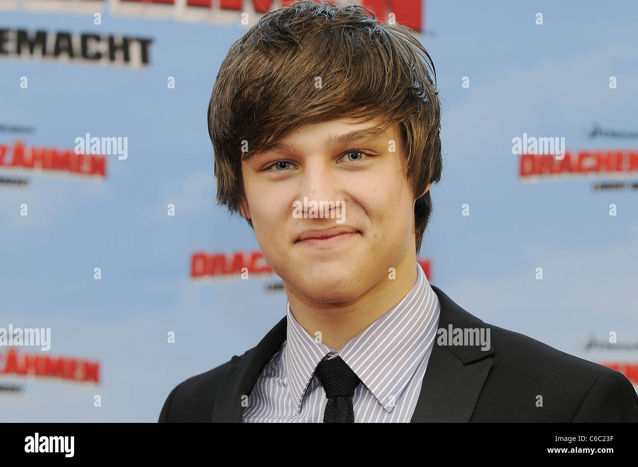 Daniel Axt at the premiere of 'Drachenzaehmen leicht gemacht' at ...
