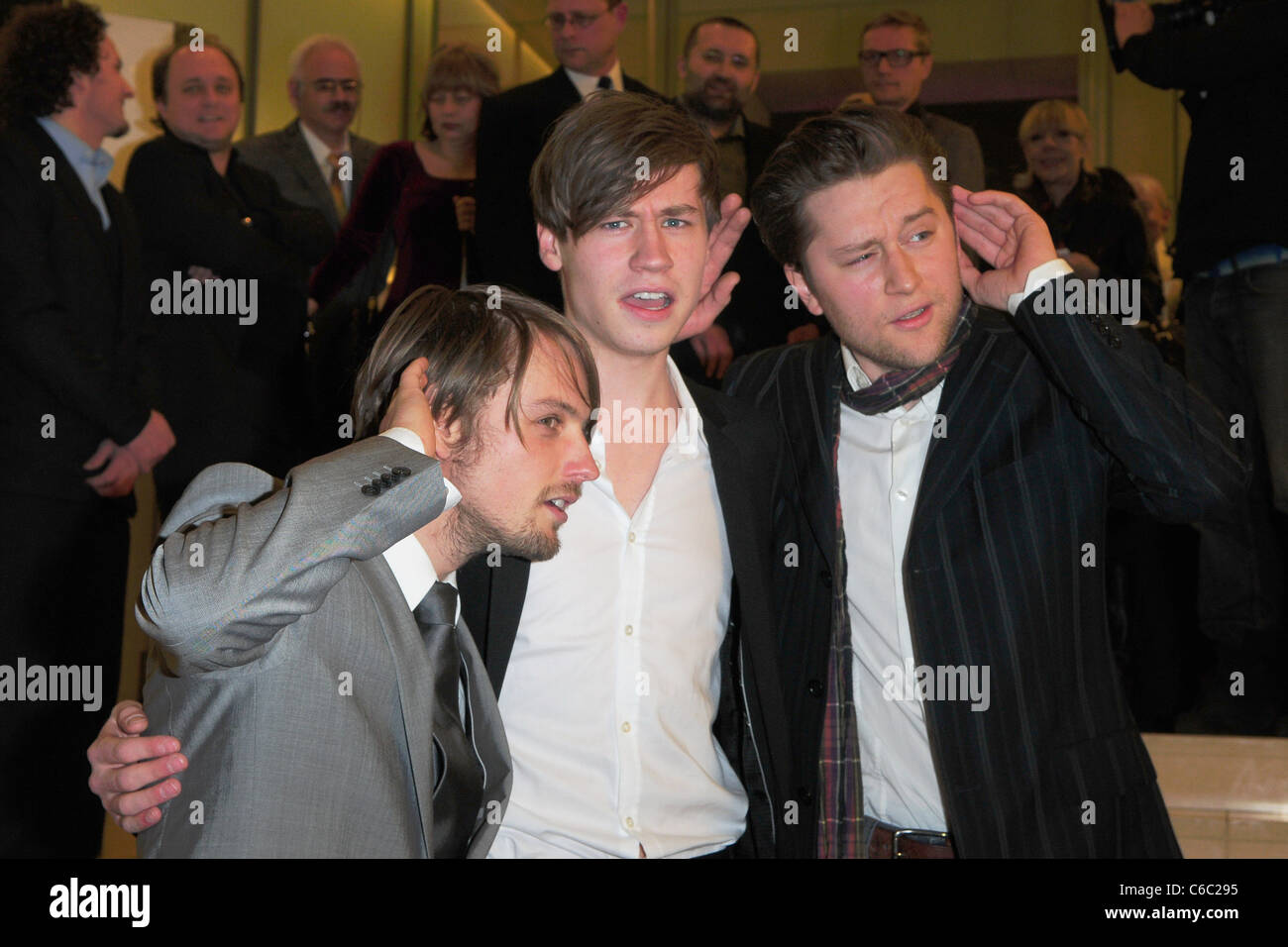 Axel Schreiber, David Kross, Adrian Topol at the 8th annual Deutscher ...