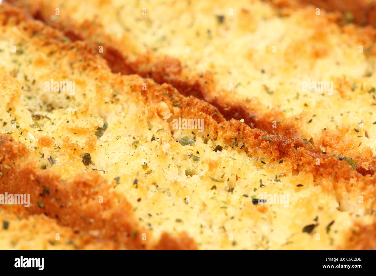 Italian bruschetta bread closeup Stock Photo - Alamy