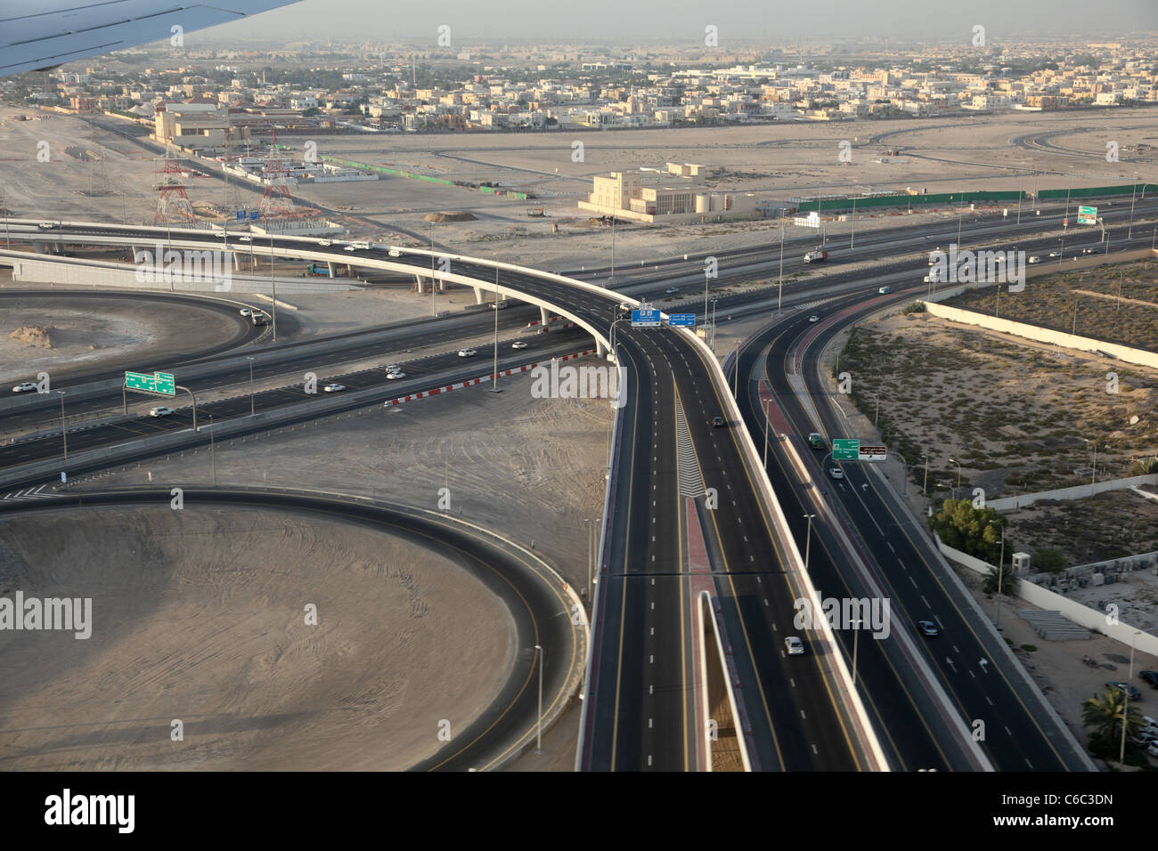 Dubai motorway hi-res stock photography and images - Alamy
