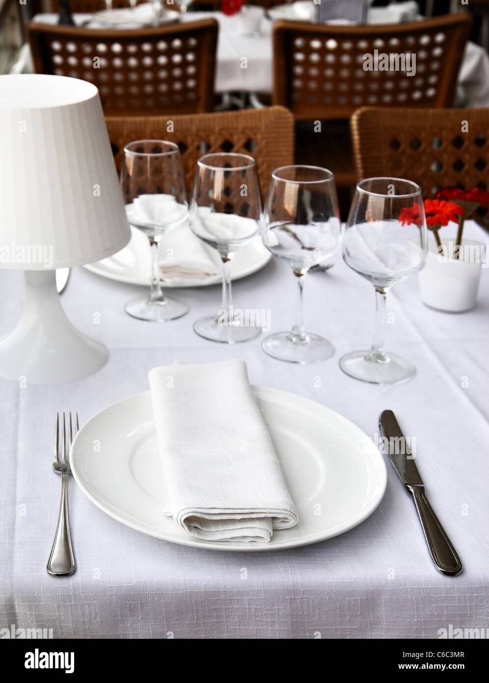 Cafe restaurant business dine hi-res stock photography and images - Alamy