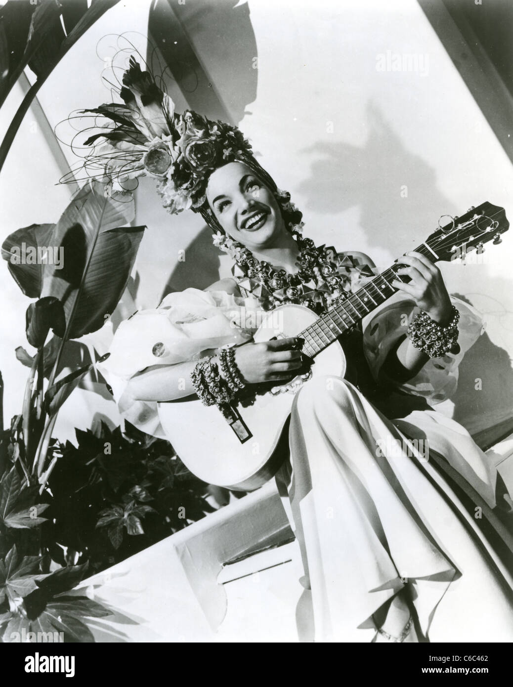 CARMEN MIRANDA (1909-1955) Portugese-Brazilian samba singer and film ...