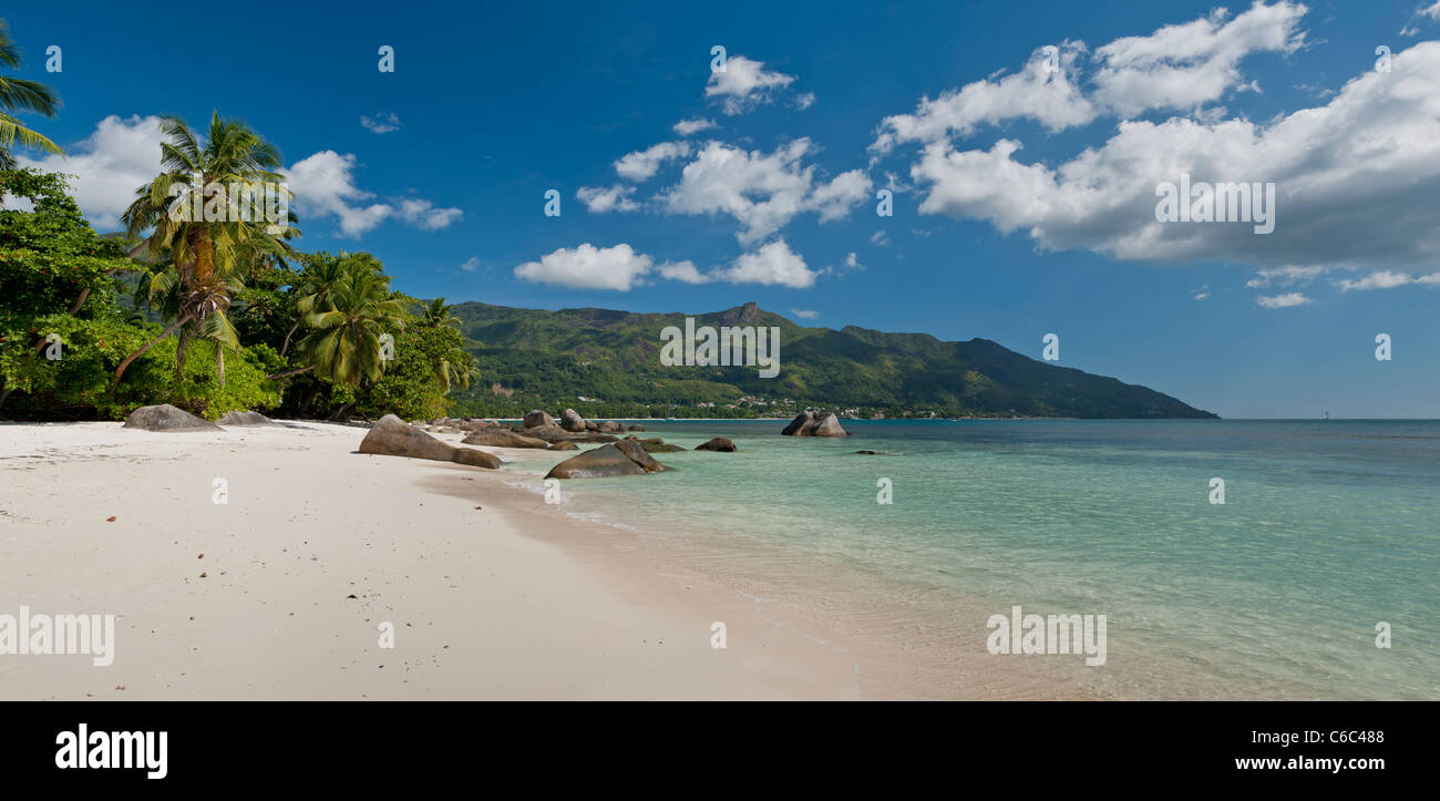 Beau Vallon Beach, Mahe, Seychelles Stock Photo - Alamy