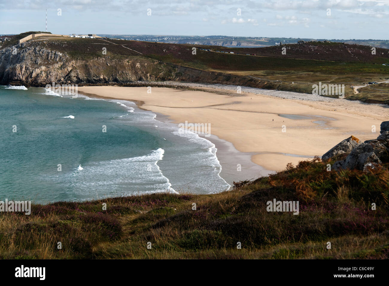 Inlet of Pen Hat, Pen Hat beach, Toulinguet Point , Camaret Sur Mer ...
