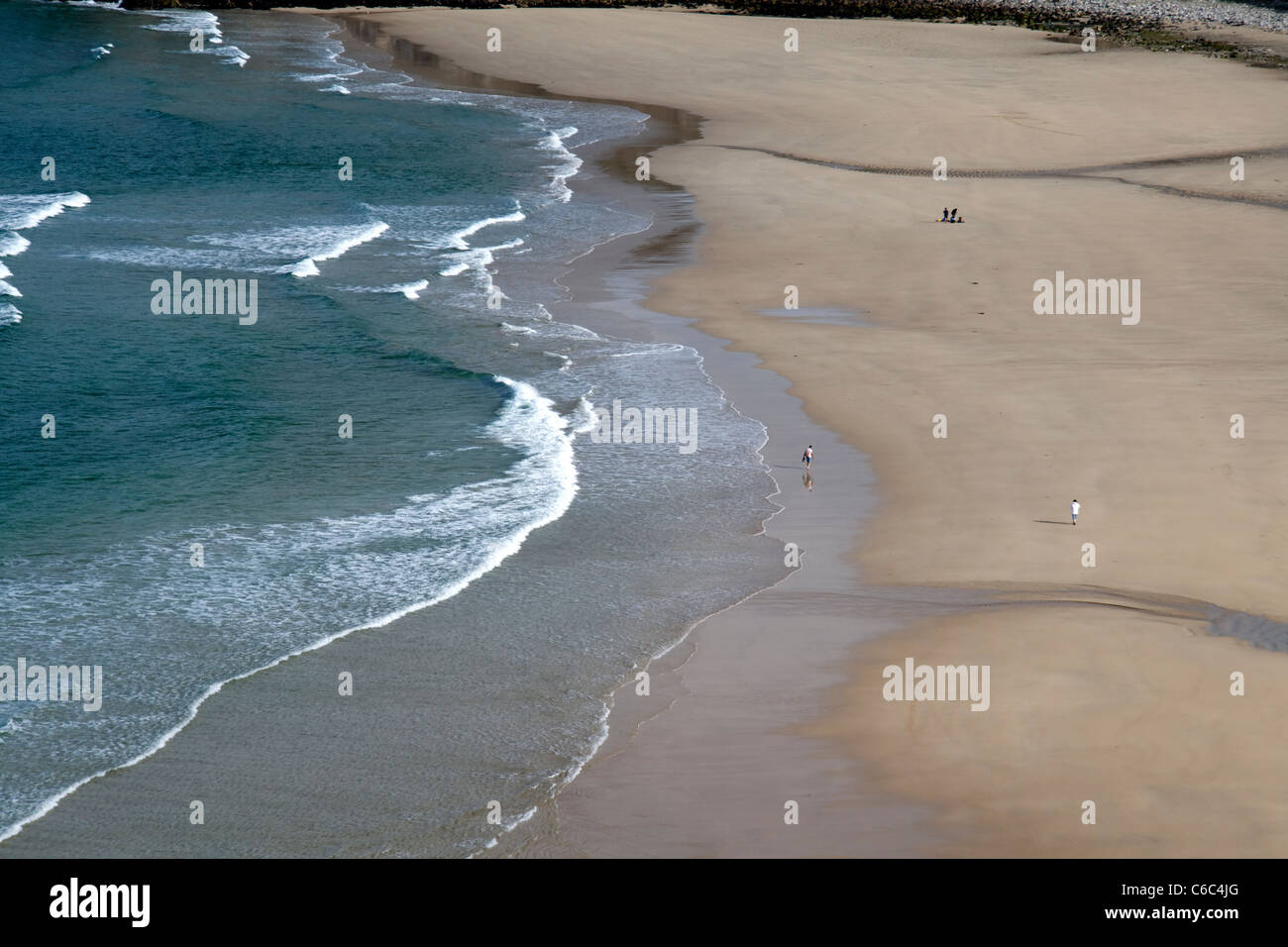 Pen Hat beach near Toulinguet Point, Camaret Sur Mer, Crozon Peninsula ...