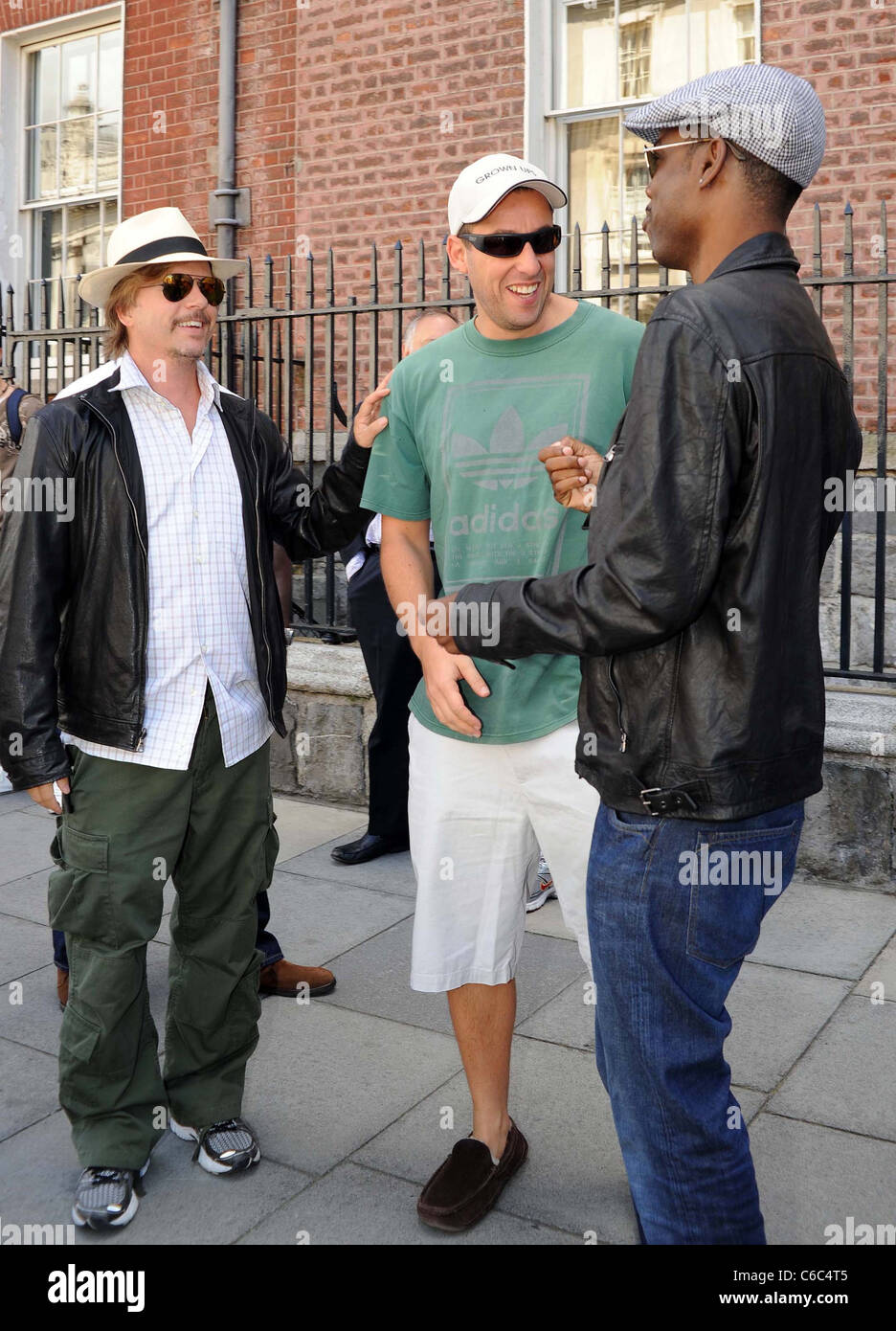 David Spade, Chris Rock and Adam Sandler The cast of the movie 'Grown ...