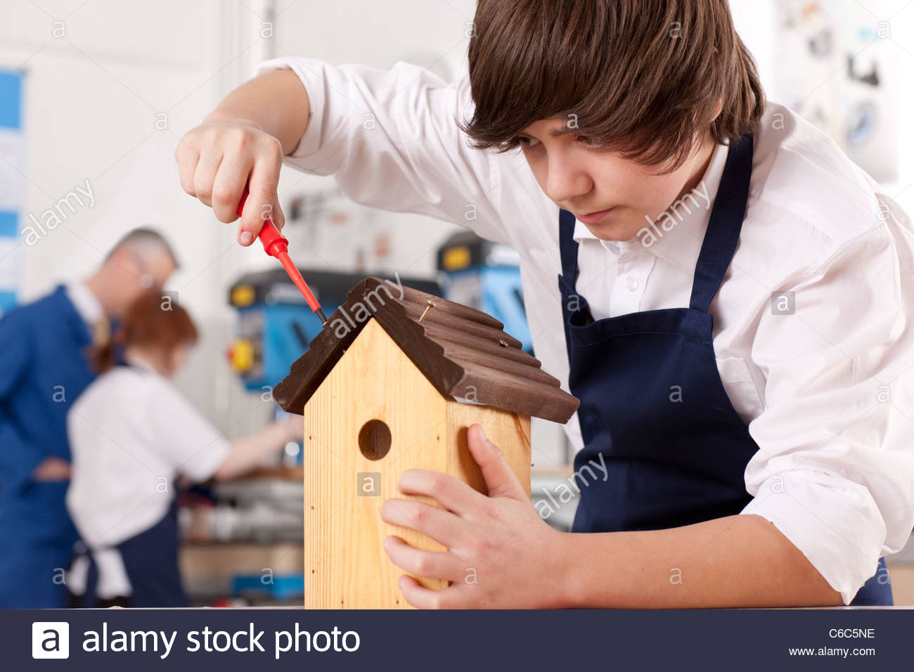 Woodwork Lesson Stock Photos & Woodwork Lesson Stock Images - Alamy