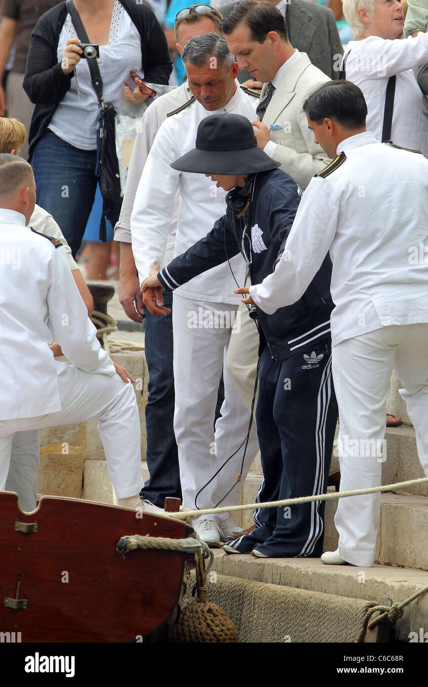 Madonna seen filming on location for her new movie W.E. The film ...