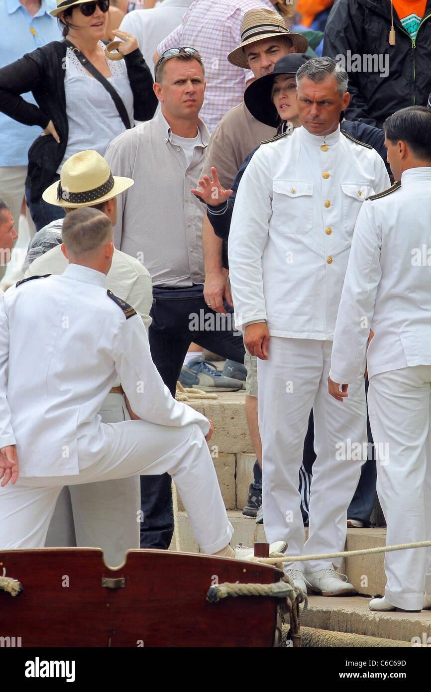 Madonna seen filming on location for her new movie W.E. The film ...