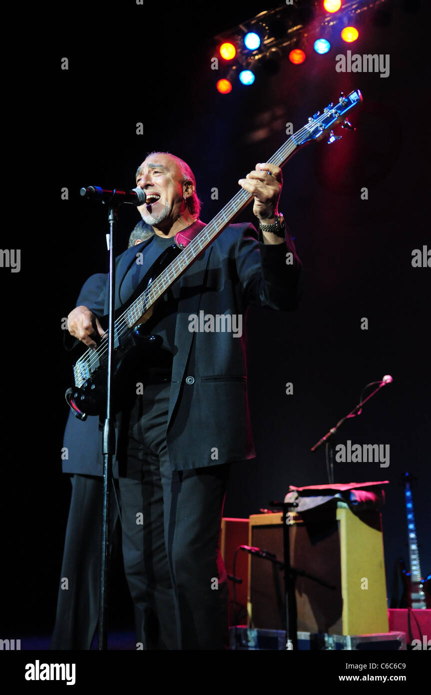 Nick Fortuna of The Buckinghams performs at Hard Rock cafe as part of ...