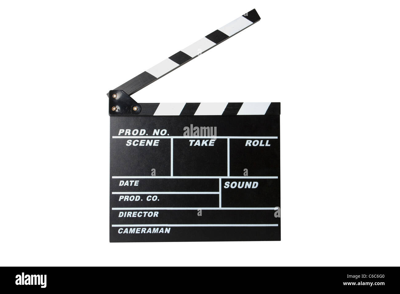 Blank clapperboard hi-res stock photography and images - Alamy