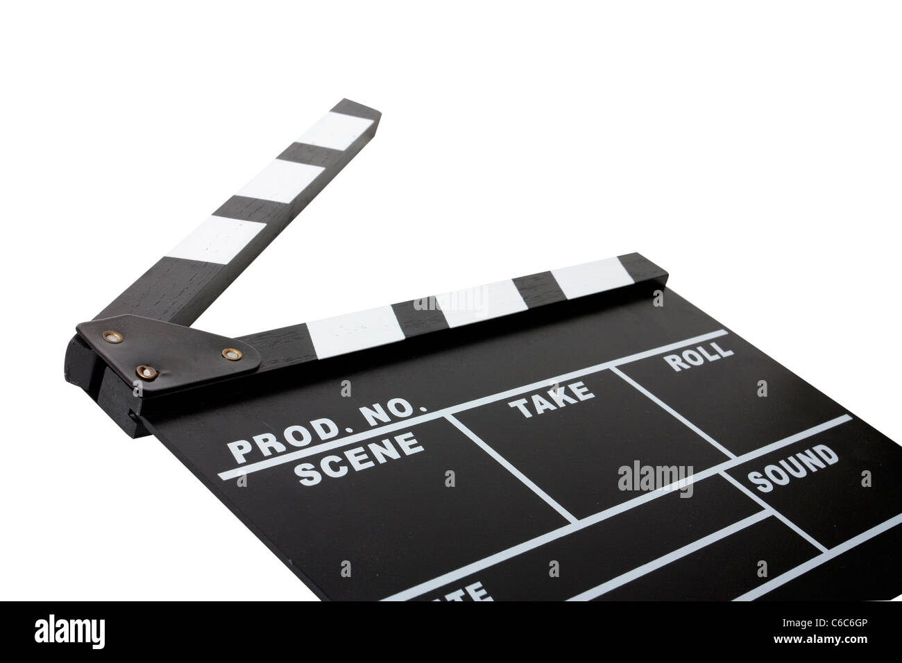 Blank clapperboard hi-res stock photography and images - Alamy