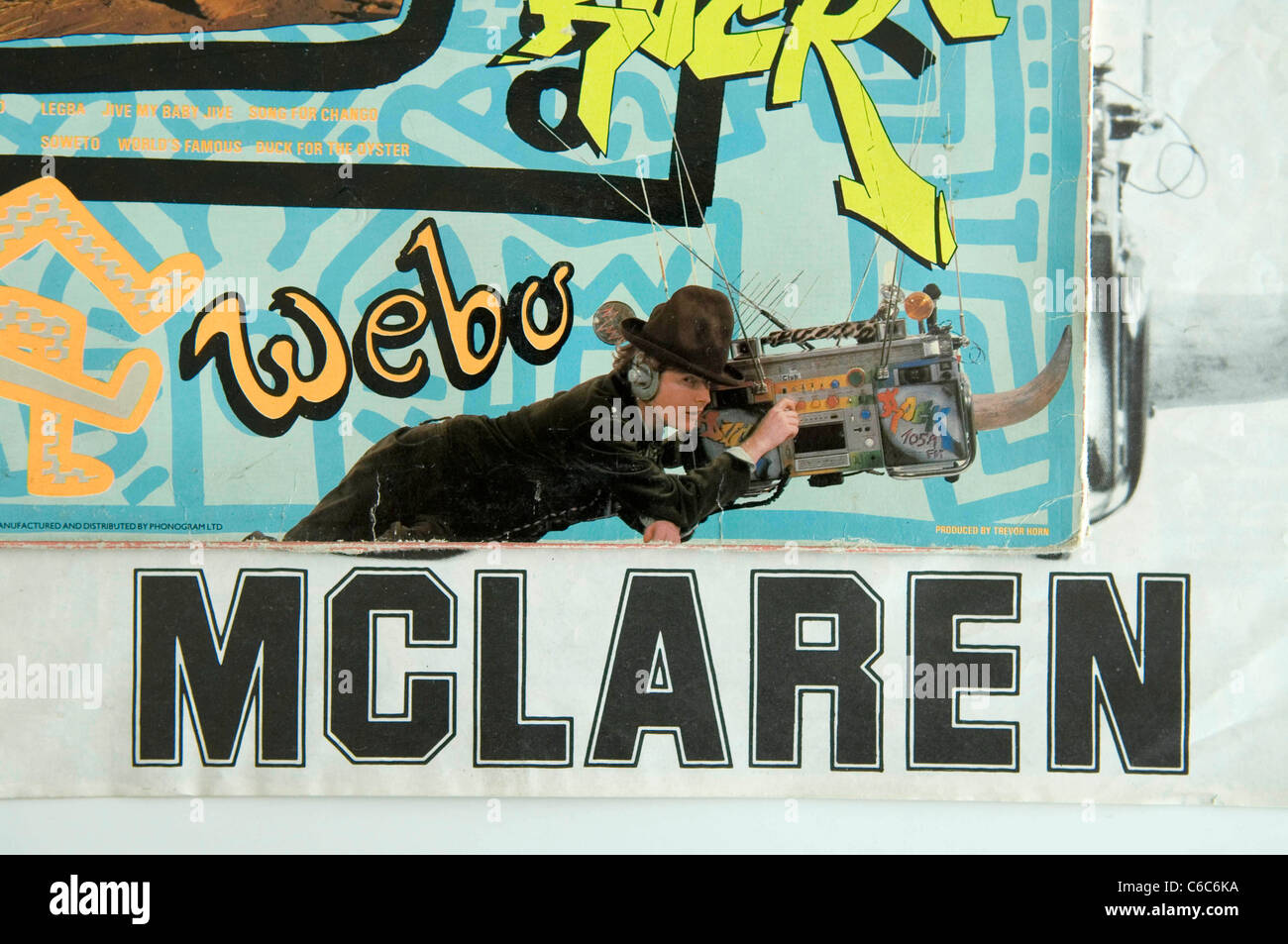 Malcolm mclaren duck rock record hi-res stock photography and images ...