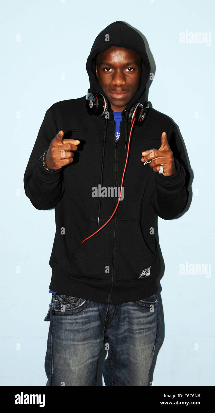 Tinchy Stryder seen arriving at Glasgow International Airport prior to ...