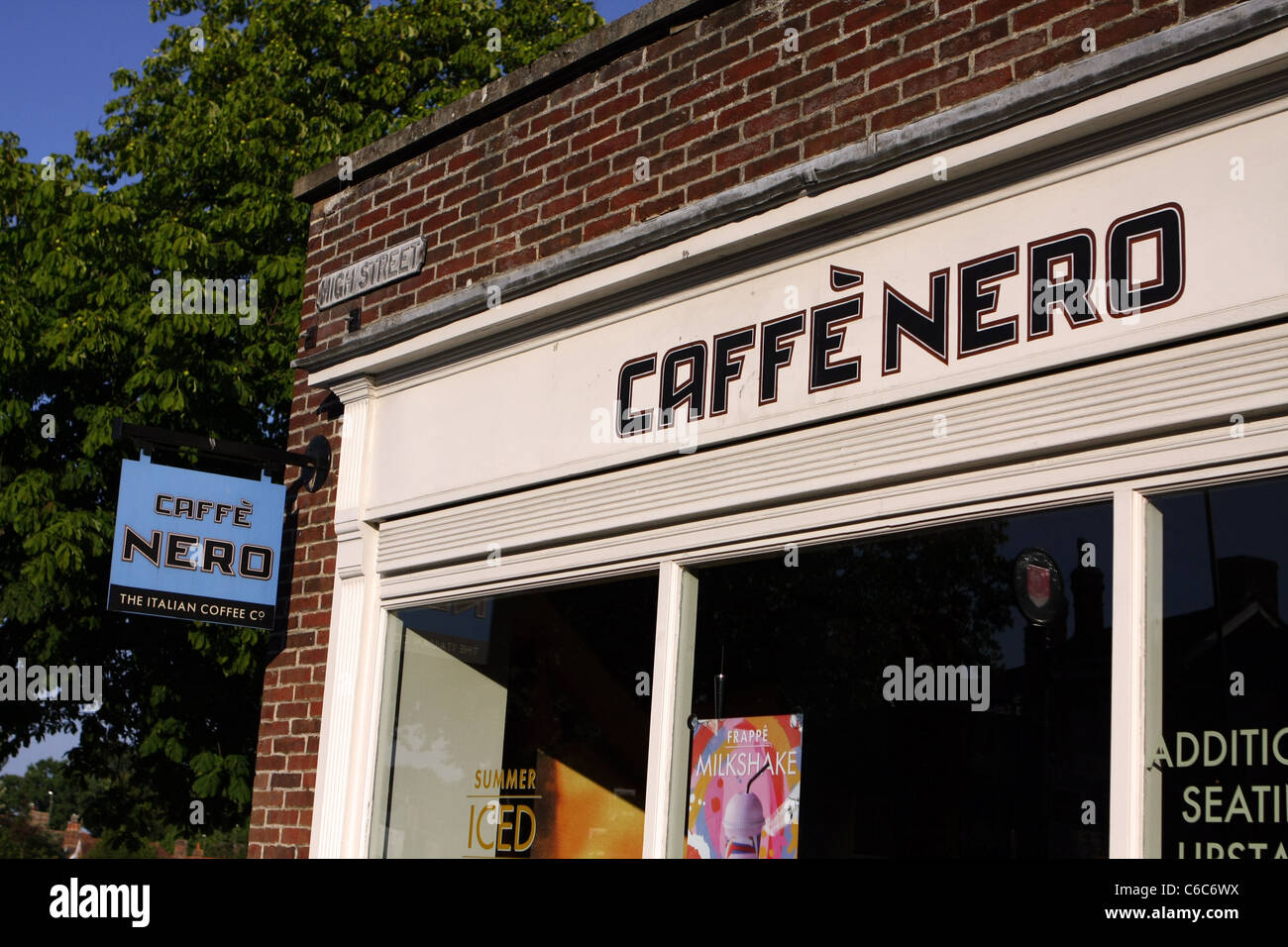 Caffe nero shop sign hi-res stock photography and images - Alamy