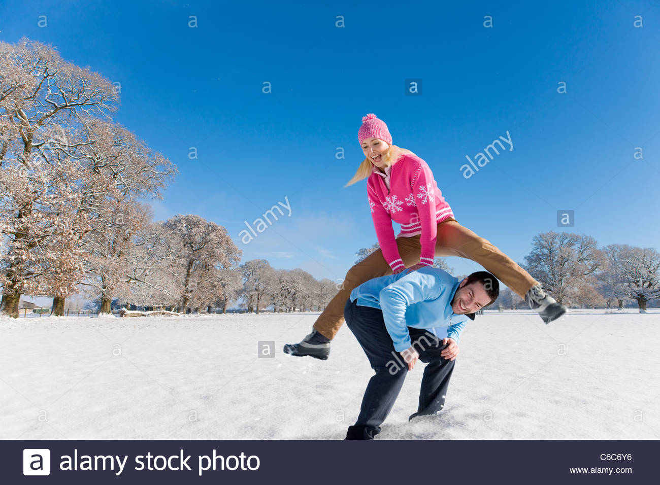 Young Woman Bending Over Outdoors Stock Photos & Young Woman Bending ...